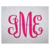 Bailey Monogram Embroidery Font 3.5" 4" 5" 6" 7" - Stitchtopia