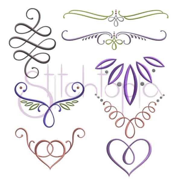 Monogram Accent - Engraved Bracket - Stitchtopia