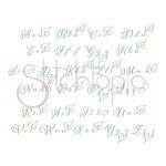 Hope Embroidery Font #1 - 1", 2", 3" - Stitchtopia