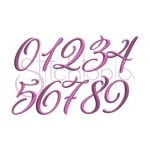 Hope Numbers Set - 6 sizes - Stitchtopia