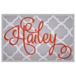 Hailey Embroidery Font #2 - .5" 1" 1.5" 2" 2.5" 3" - Stitchtopia