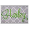 Hailey Embroidery Font #3 - .5" 1" 1.5" 2" 2.5" 3" - Stitchtopia
