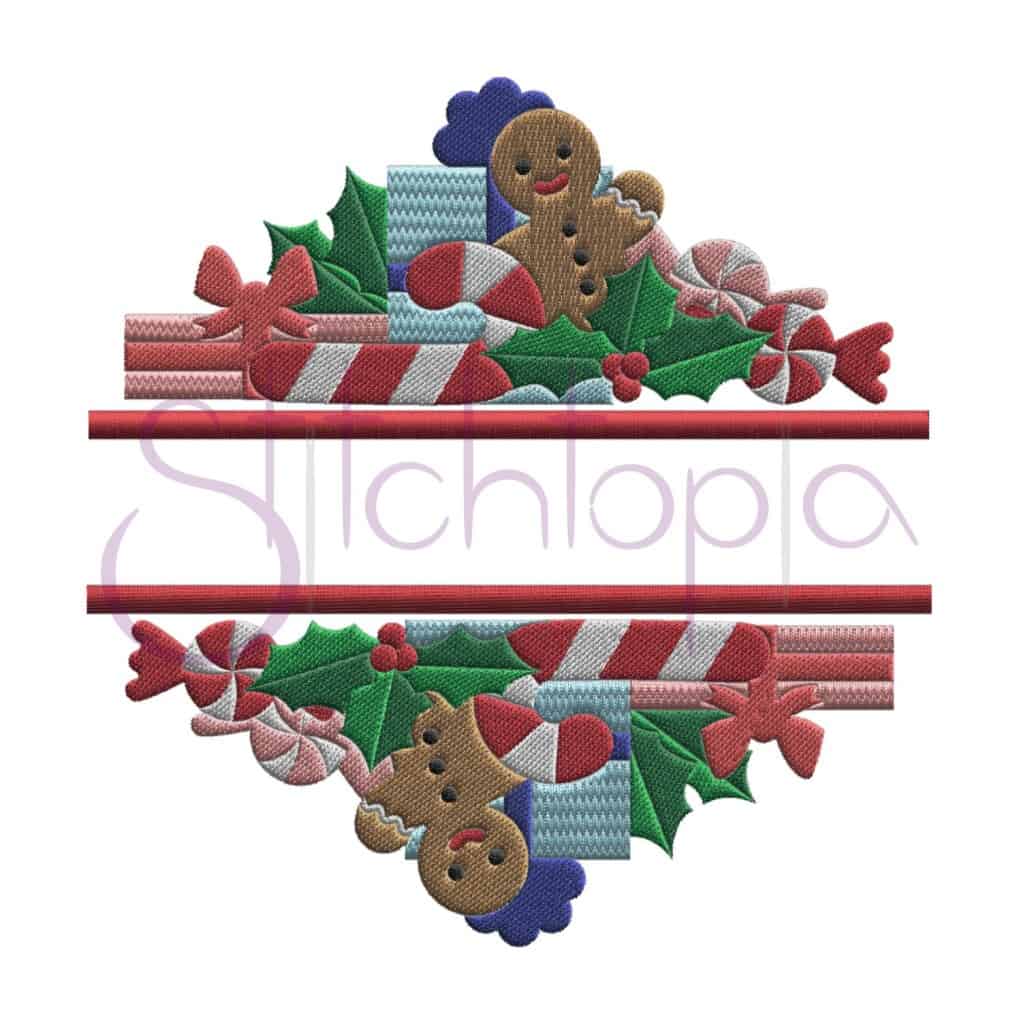 Christmas Split Embroidery Frame - Stitchtopia