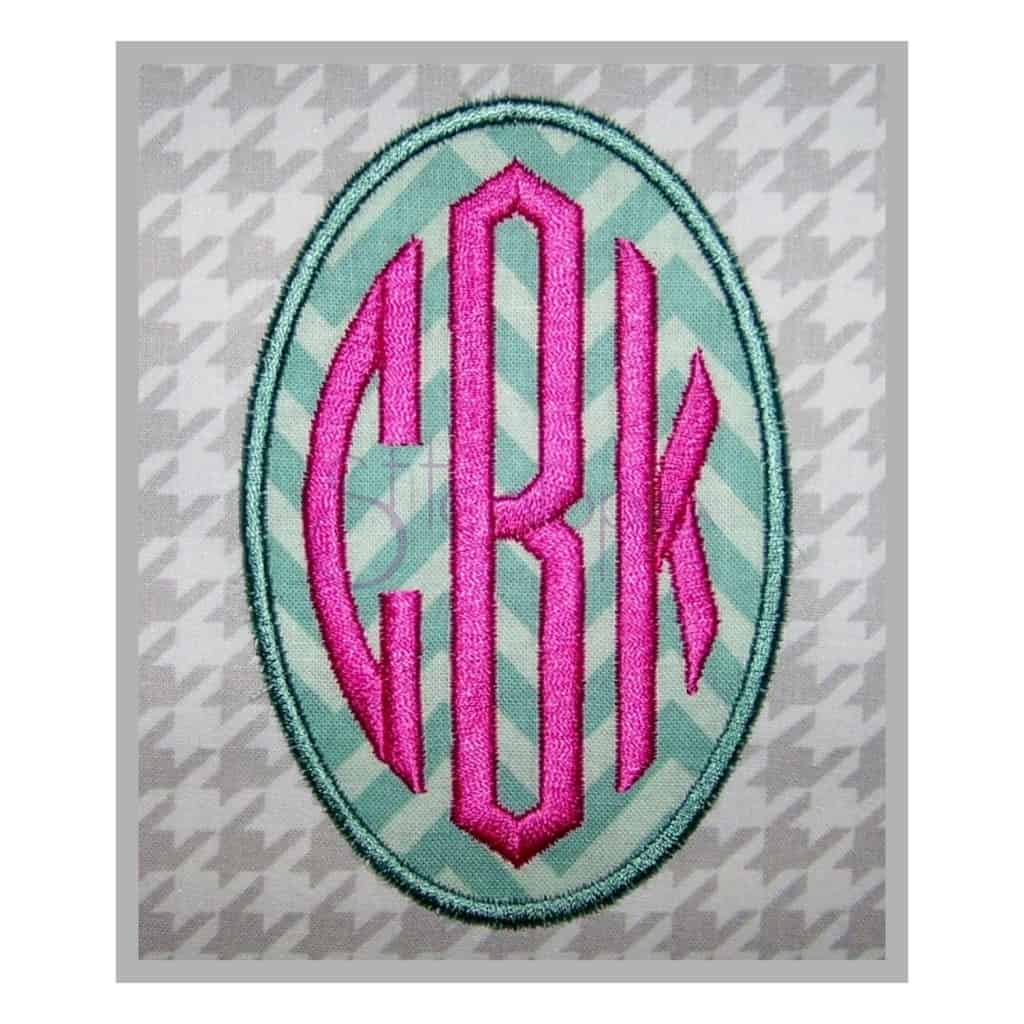 Large embroidery font Caleb machine embroidery monogram | Stitchtopia