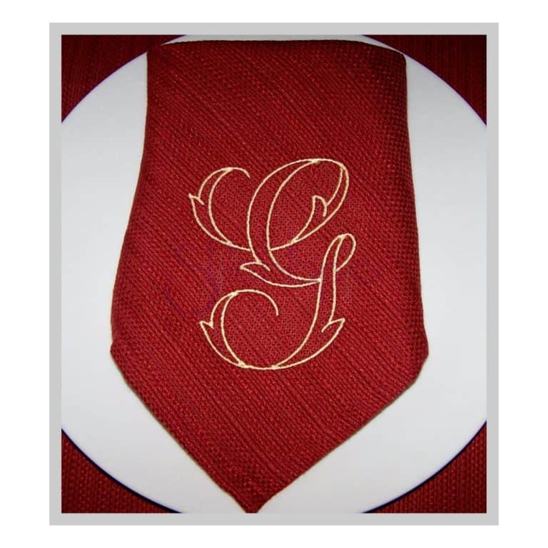 Machine monogram font Adorn monogram embroidery font | Stitchtopia