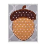 Fall Acorn Applique Design - Stitchtopia