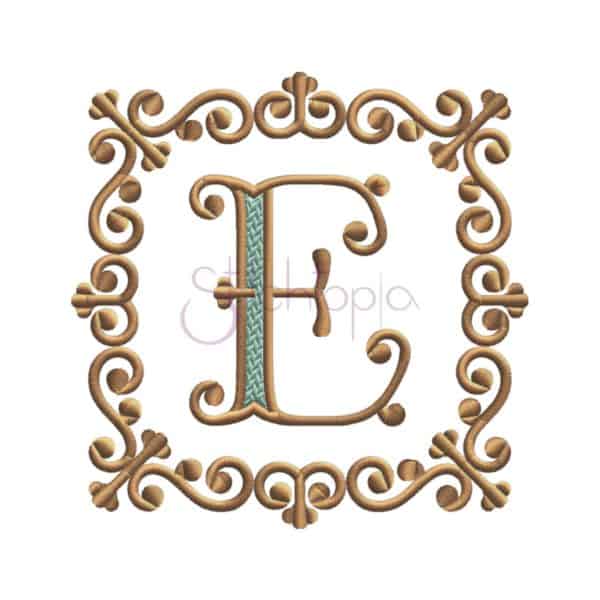 Victorian embroidery monogram machine embroidery alphabet | Stitchtopia