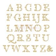 Victorian embroidery monogram machine embroidery alphabet | Stitchtopia