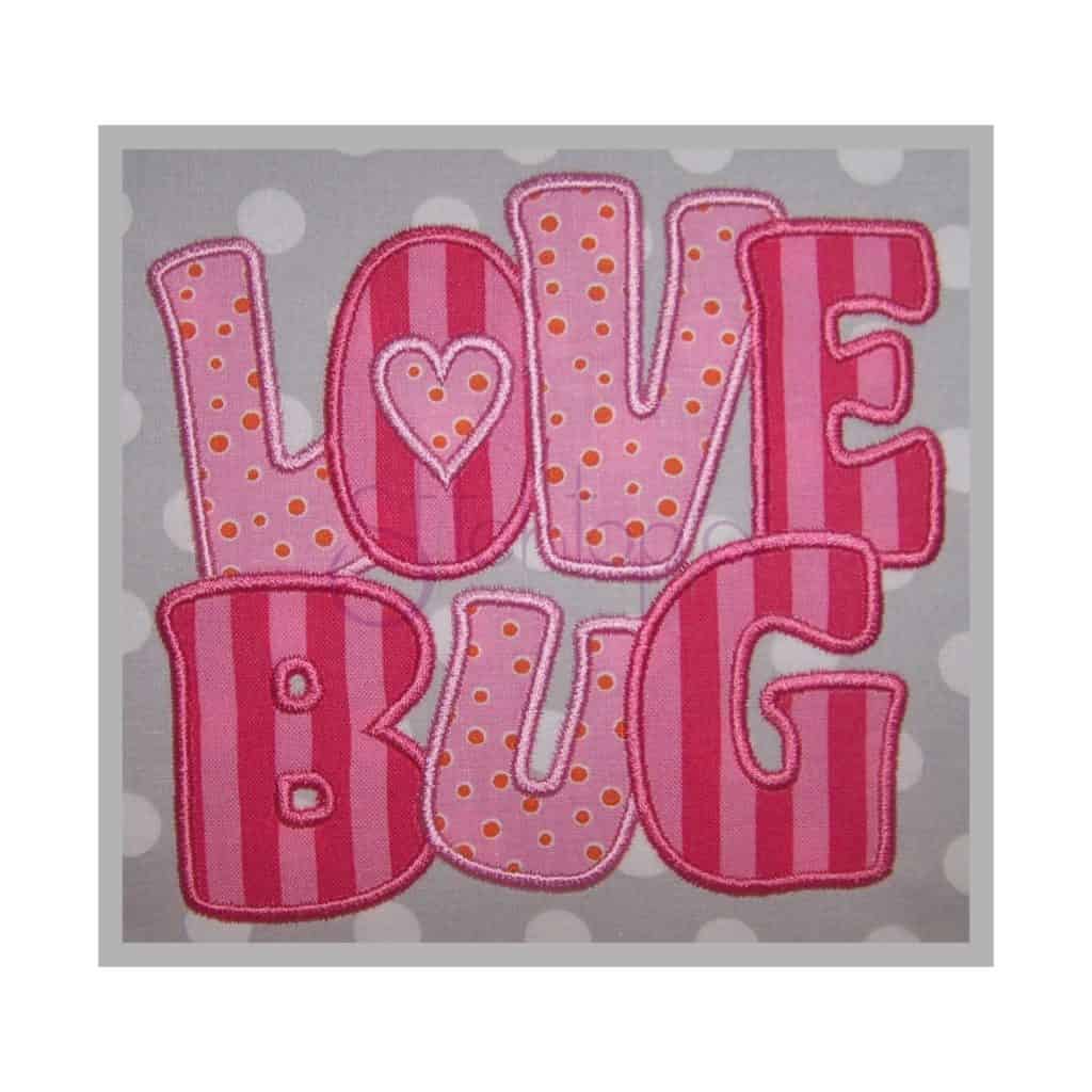 Love Bug Applique Design #2 - Stitchtopia