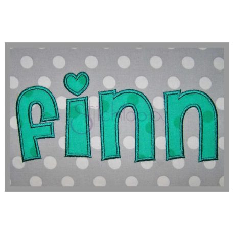 Disney Applique Font - 3" 3.5" 4" 4.5" | Stitchtopia