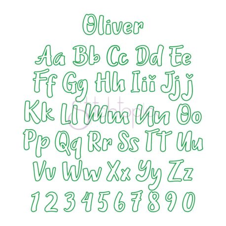 Applique Font Bundle - 10 Fonts - Stitchtopia