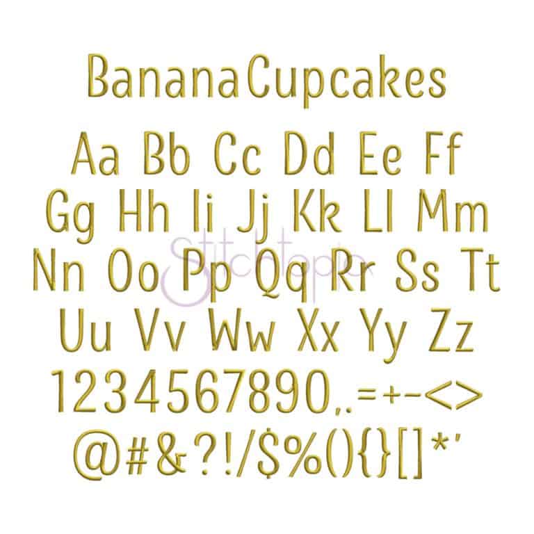 Kid Embroidery Font Bundle - 10 Fonts - Stitchtopia