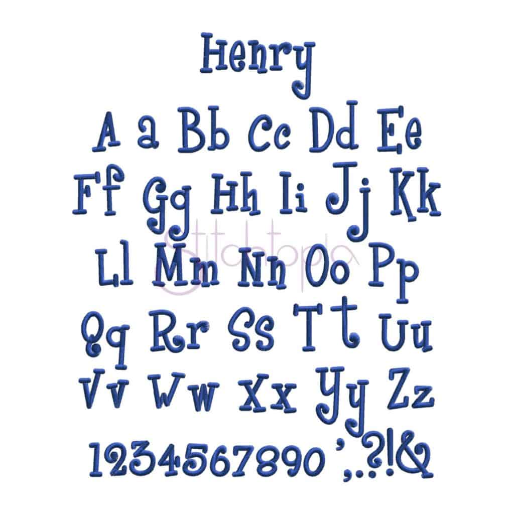 Kid Embroidery Font Bundle - 10 Fonts - Stitchtopia