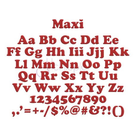 Kid Embroidery Font Bundle - 10 Fonts - Stitchtopia