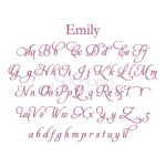 Script Embroidery Font Bundle #2 - 10 Fonts - Stitchtopia