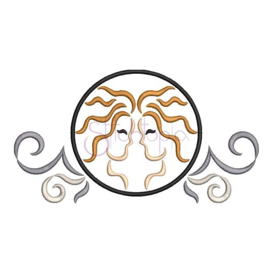 Zodiac Symbol Embroidery Design Set - Stitchtopia