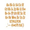 Cowboy Boots Embroidery Font - .75" 1" 1.25" 1.5" 2" - Stitchtopia