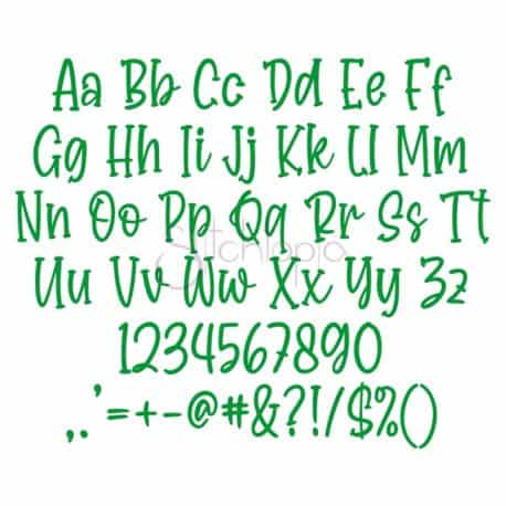 Kid Embroidery Font Bundle #5 - 10 Fonts - Stitchtopia