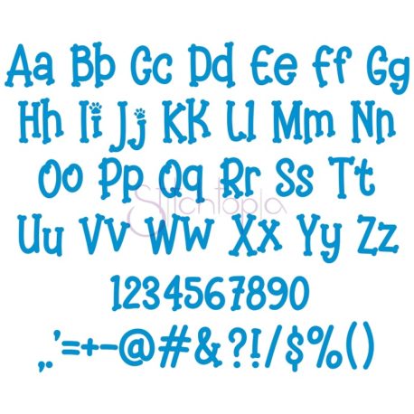 Kid Embroidery Font Bundle #6 - 10 Fonts - Stitchtopia