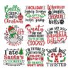 Funny Christmas Embroidery Design Set - Stitchtopia