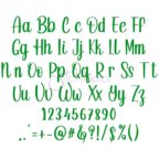 Script Embroidery Font Bundle #14 - 10 Fonts - Stitchtopia