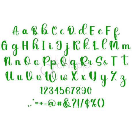 Script Embroidery Font Bundle #14 - 10 Fonts - Stitchtopia