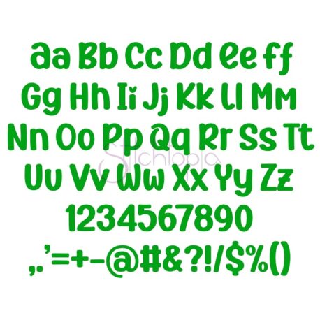 Kid Embroidery Font Bundle #7 - 10 Fonts - Stitchtopia