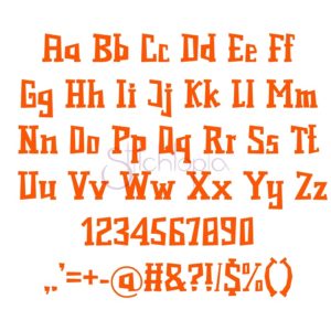 Kid Embroidery Font Bundle #6 - 10 Fonts - Stitchtopia