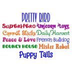 Kid Embroidery Font Bundle #6 - 10 Fonts - Stitchtopia