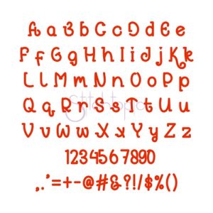 Kid Embroidery Font Bundle #9 - 10 Fonts - Stitchtopia