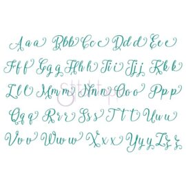 Script Embroidery Font Bundle #2 - 10 Fonts - Stitchtopia