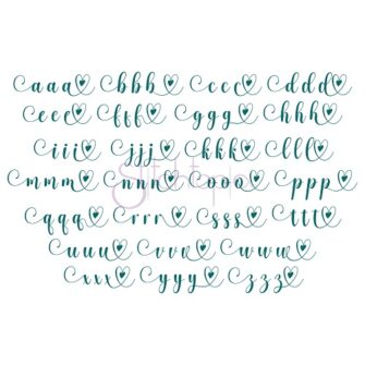 Script Embroidery Font Bundle #18 - 10 Fonts - Stitchtopia