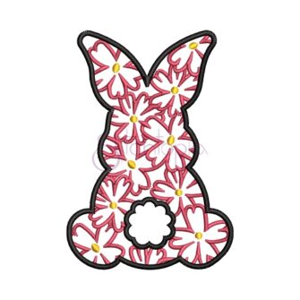Bunny Embroidery Design Set - 3 Designs 6 Sizes Each - Stitchtopia