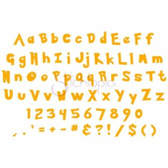 Poke Mon Embroidery Font .75" 1" 1.25" 1.5" 2" - Stitchtopia