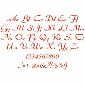 Script Embroidery Font Bundle #22 - 10 Fonts - Stitchtopia