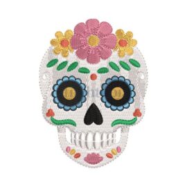 * Sugar Skull Embroidery Design - Stitchtopia