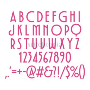 Elizabeth Taylor Embroidery Font .75" 1" 1.25" 1.5" 2" 2.5" 3 ...
